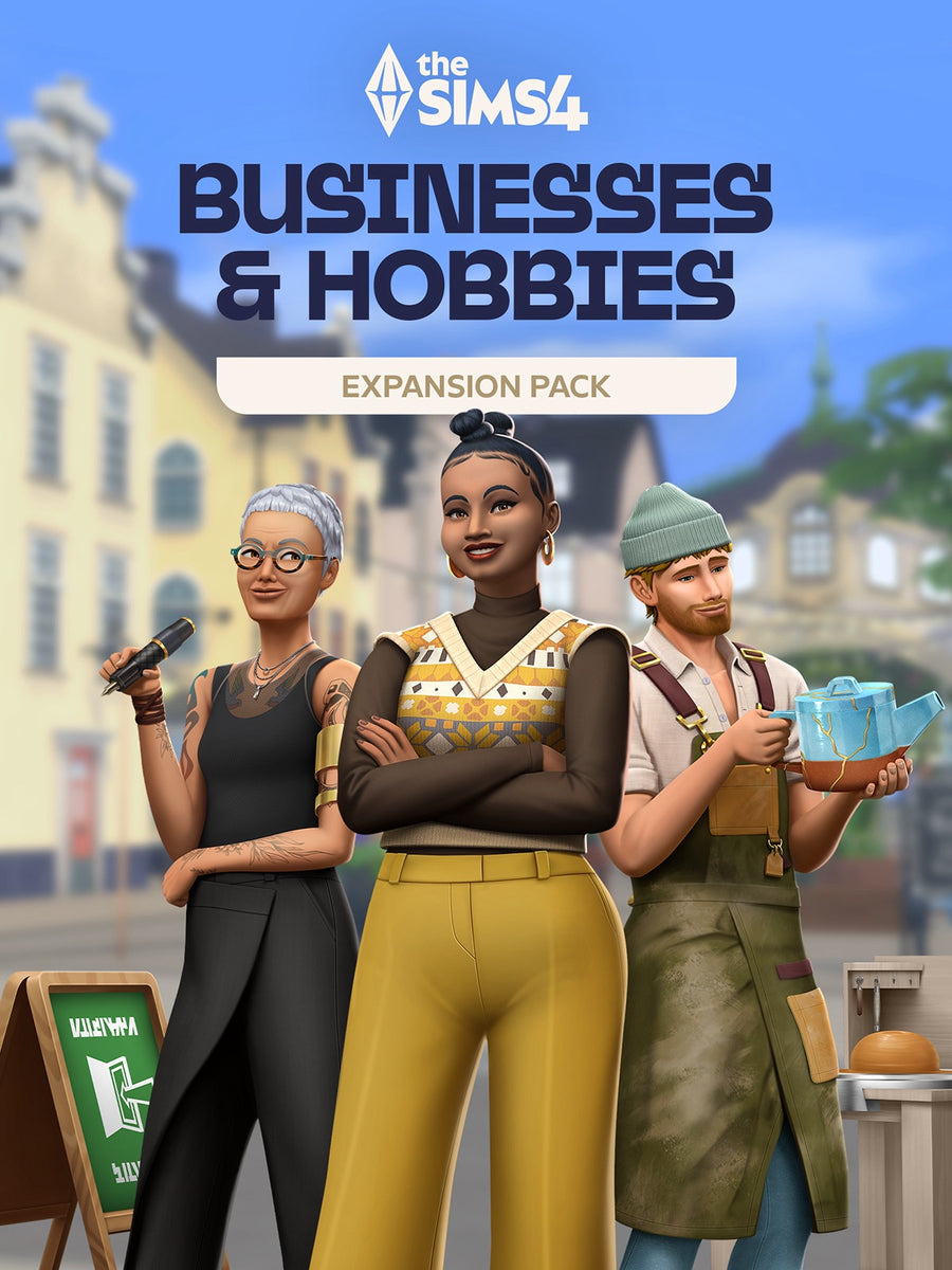 Sims 4 Businesses and Hobbies (PC EA APP)-Digital Code – Electronic Arts